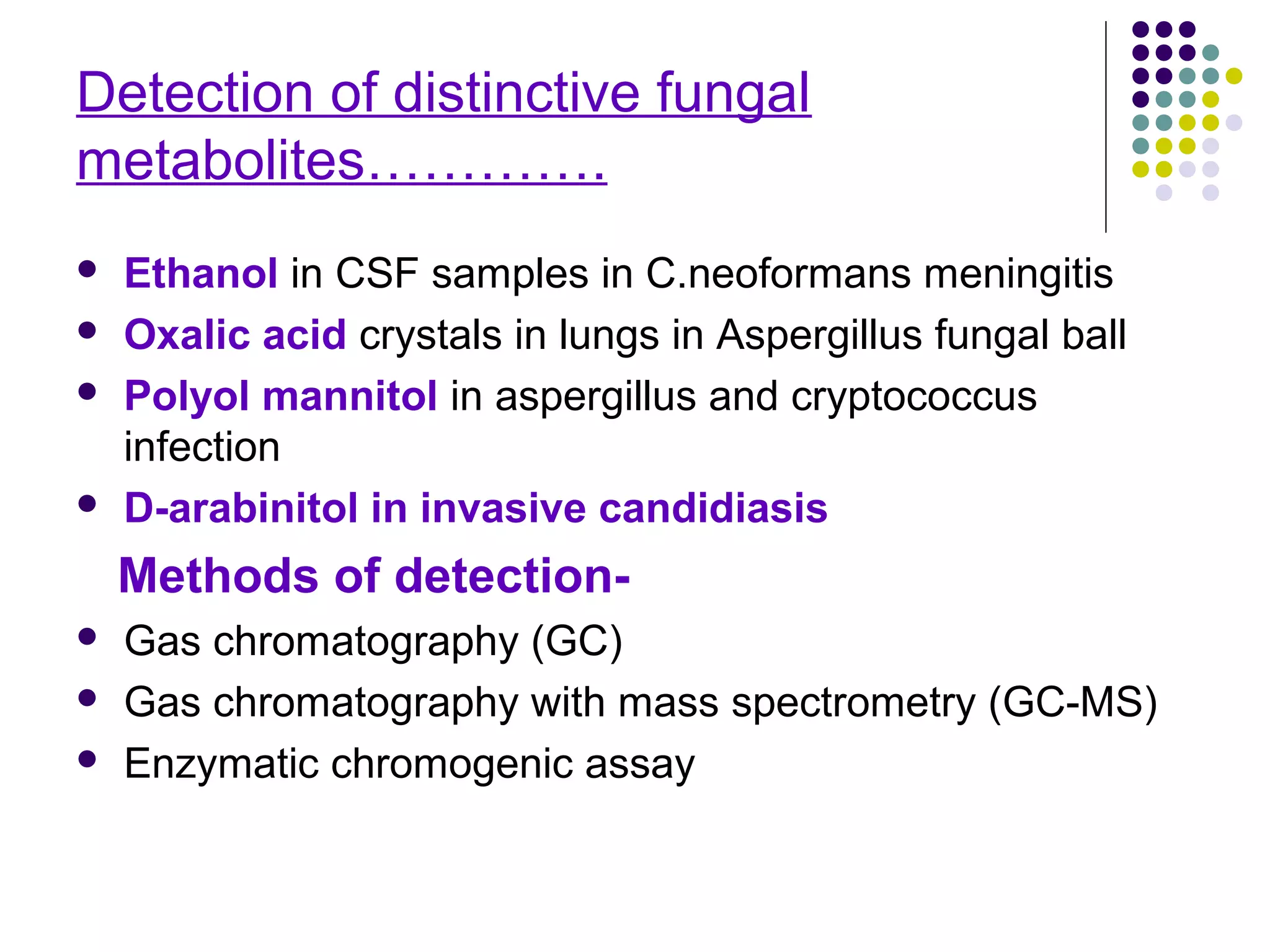 Recent advances in fungal infections | PPT