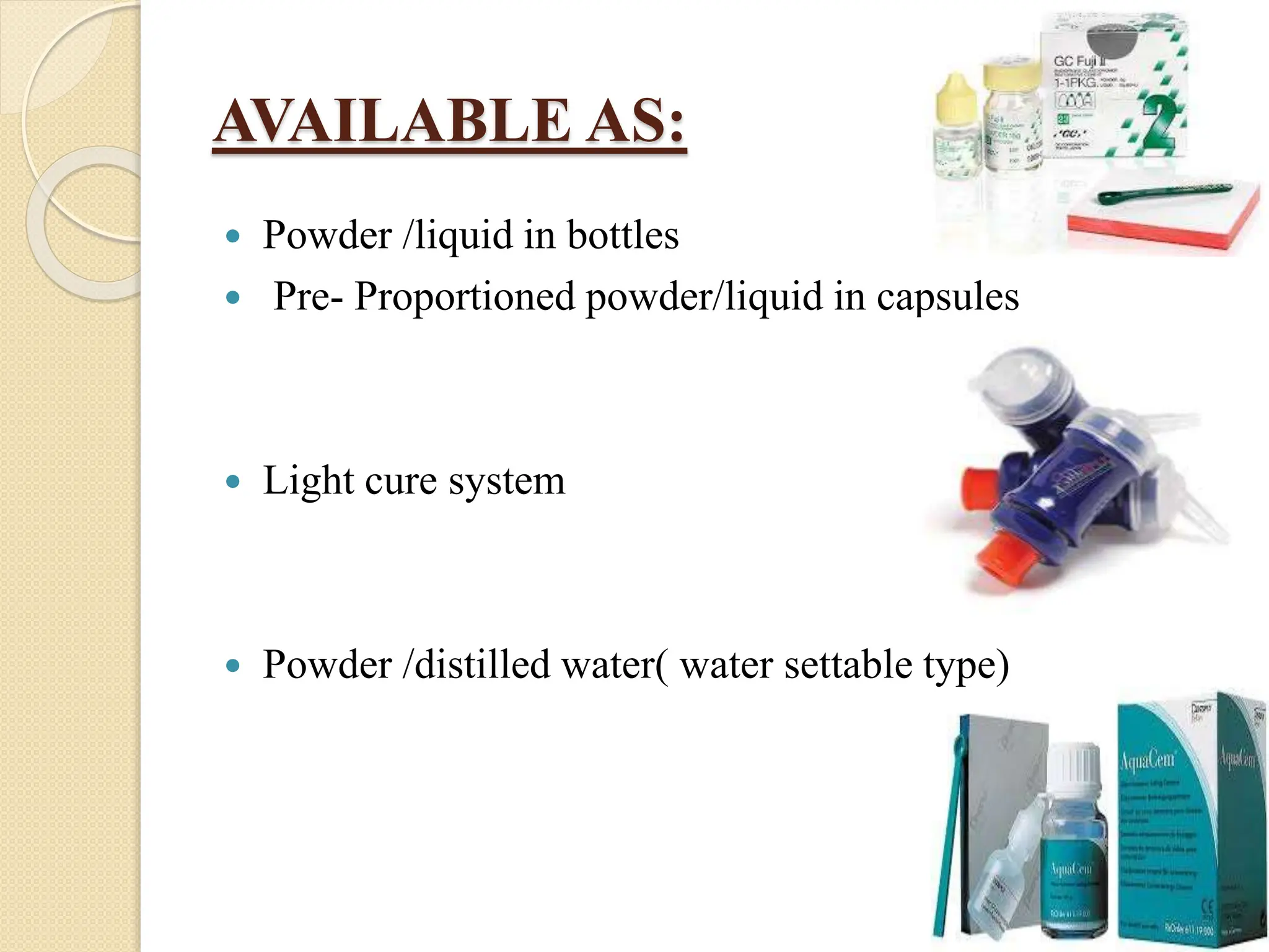 RECENT ADVANCES IN GIC.ppt glass ionomer cement | PPTX