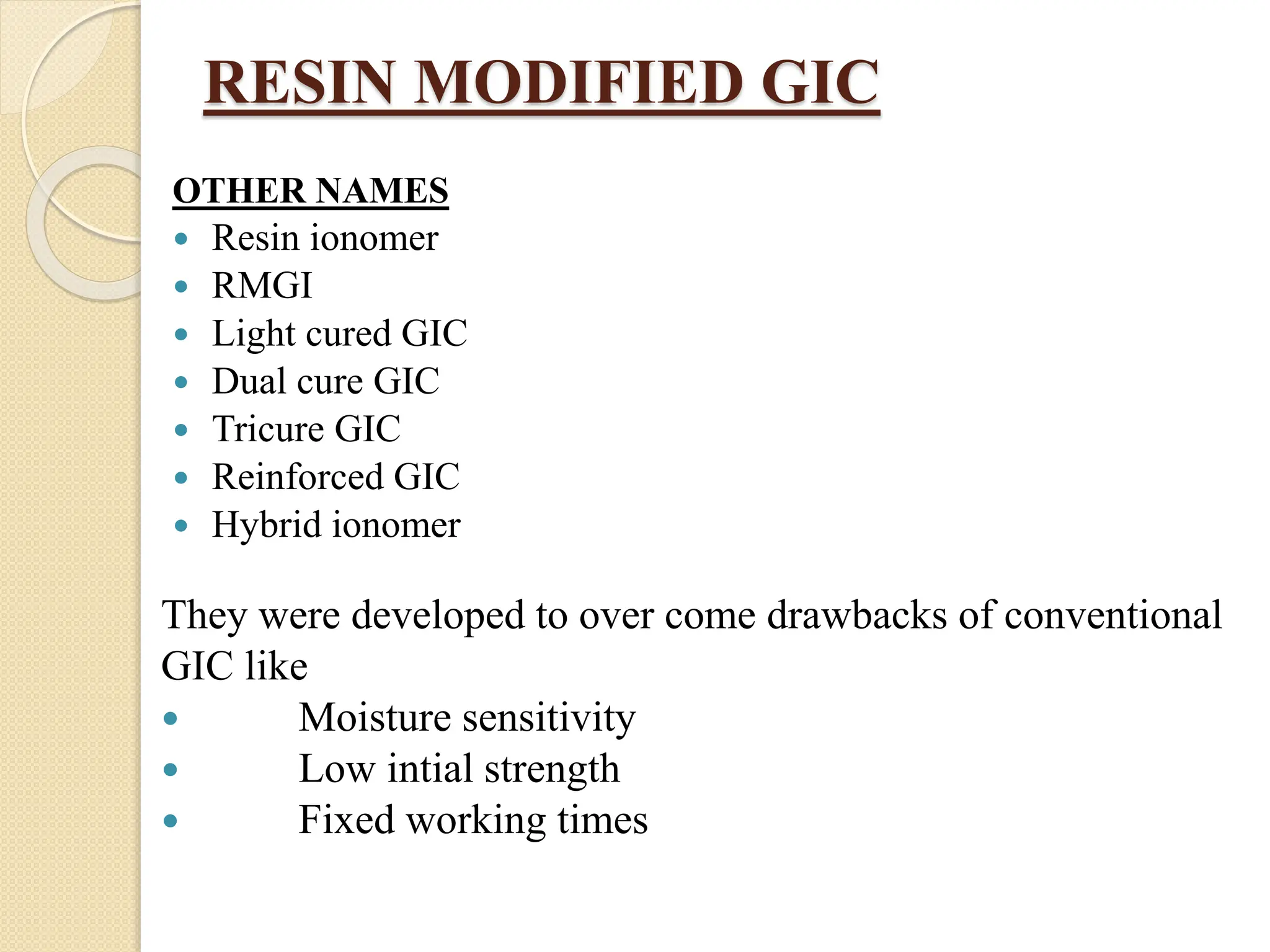 RECENT ADVANCES IN GIC.ppt glass ionomer cement | PPTX