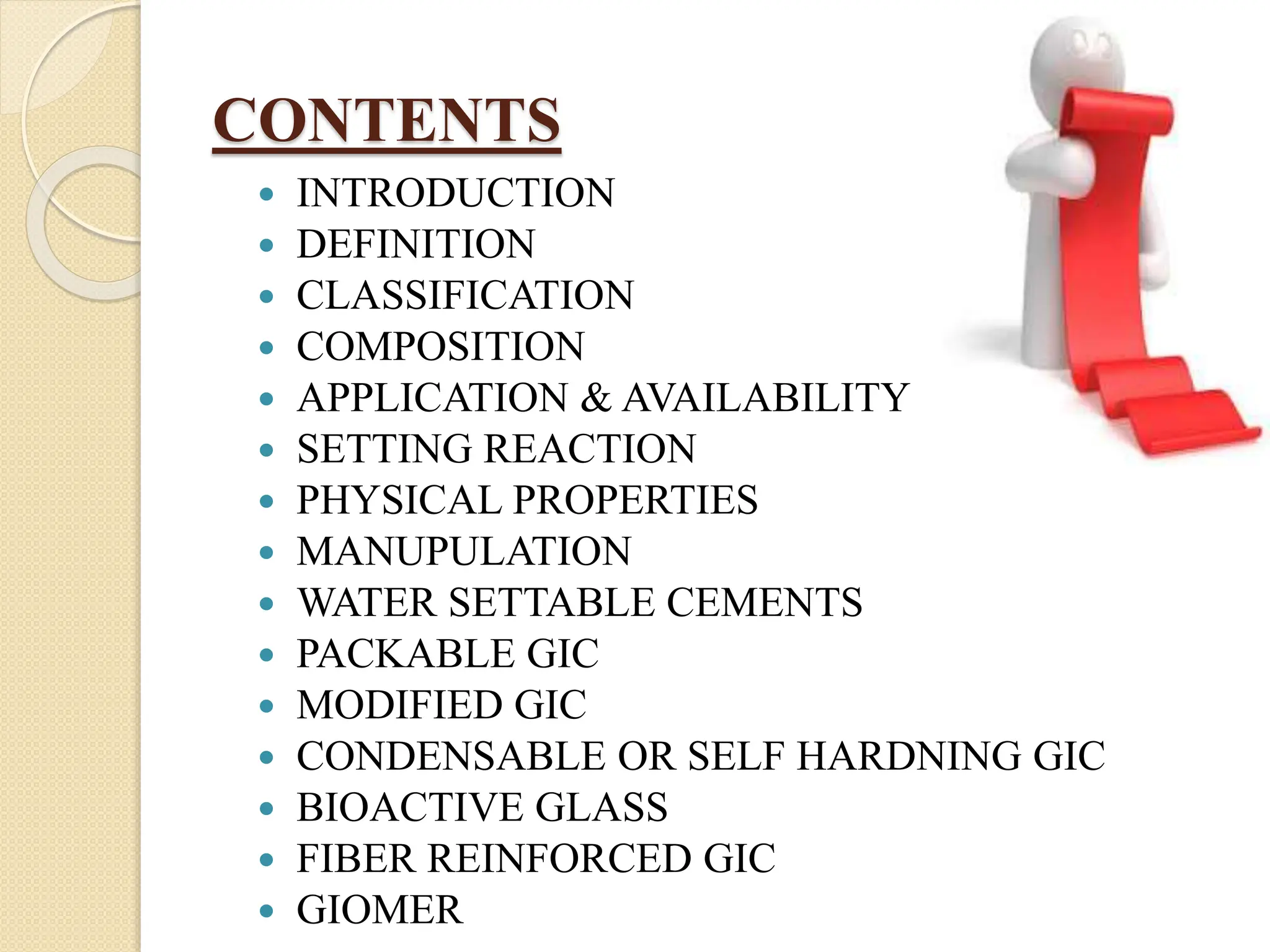 RECENT ADVANCES IN GIC.ppt glass ionomer cement | PPTX