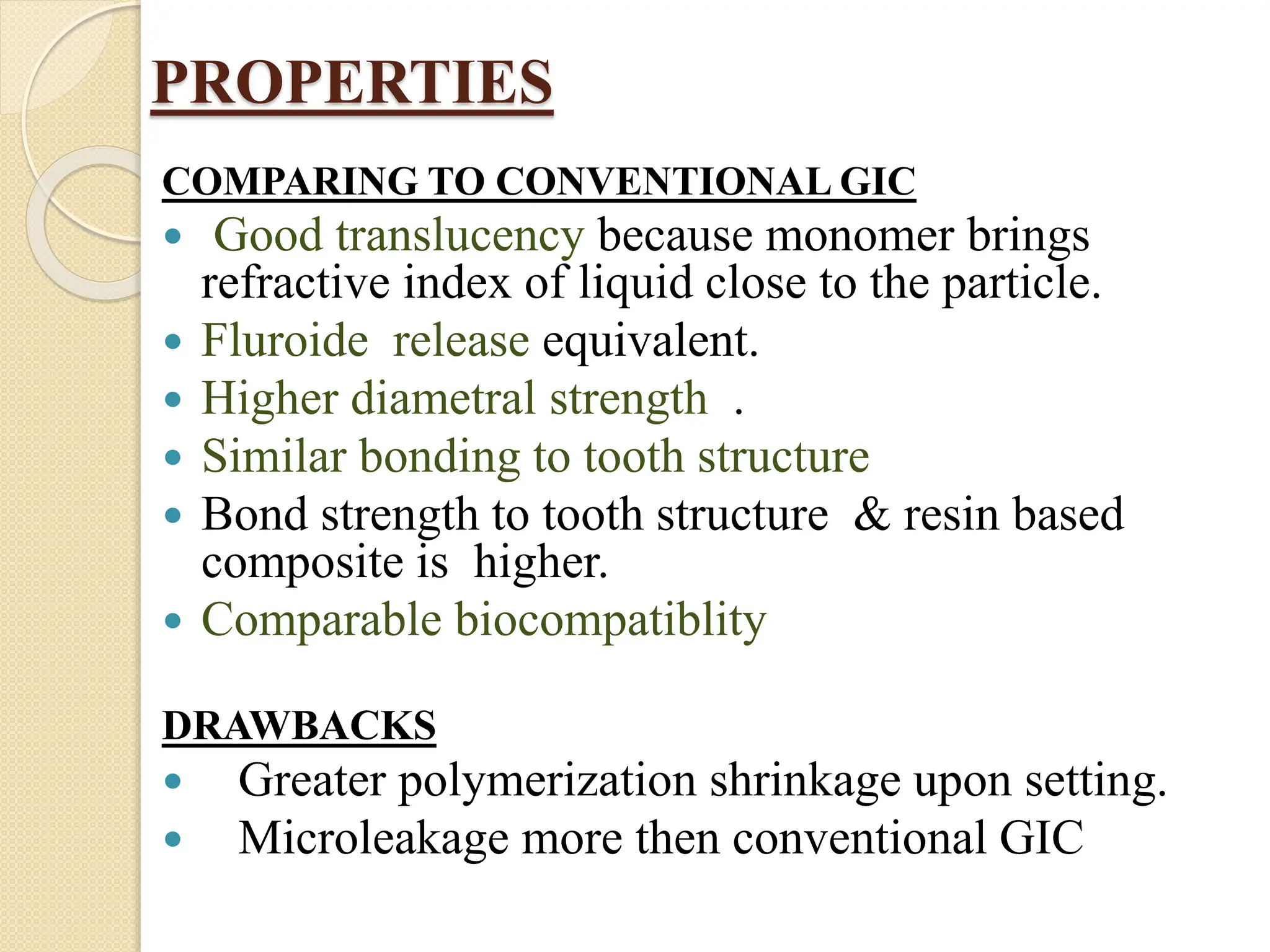 RECENT ADVANCES IN GIC.ppt glass ionomer cement | PPTX