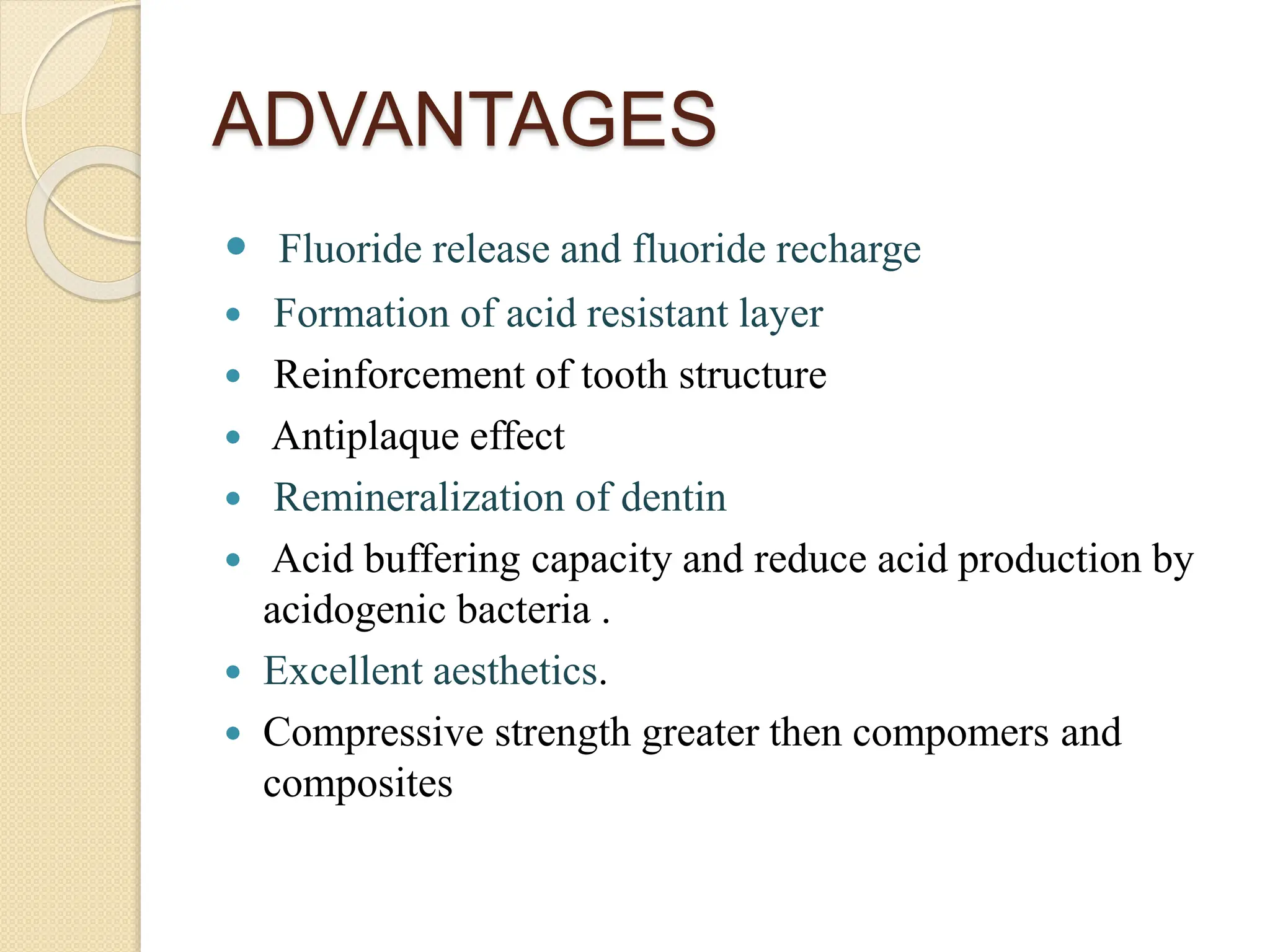 RECENT ADVANCES IN GIC.ppt glass ionomer cement | PPTX