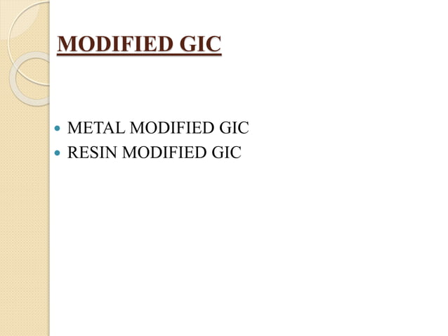 RECENT ADVANCES IN GIC.ppt glass ionomer cement | PPTX