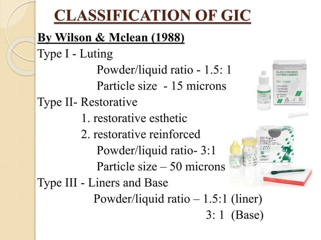 RECENT ADVANCES IN GIC.ppt glass ionomer cement | PPTX