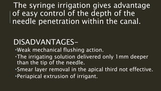 Recent advances in irrigation systems | PPTX