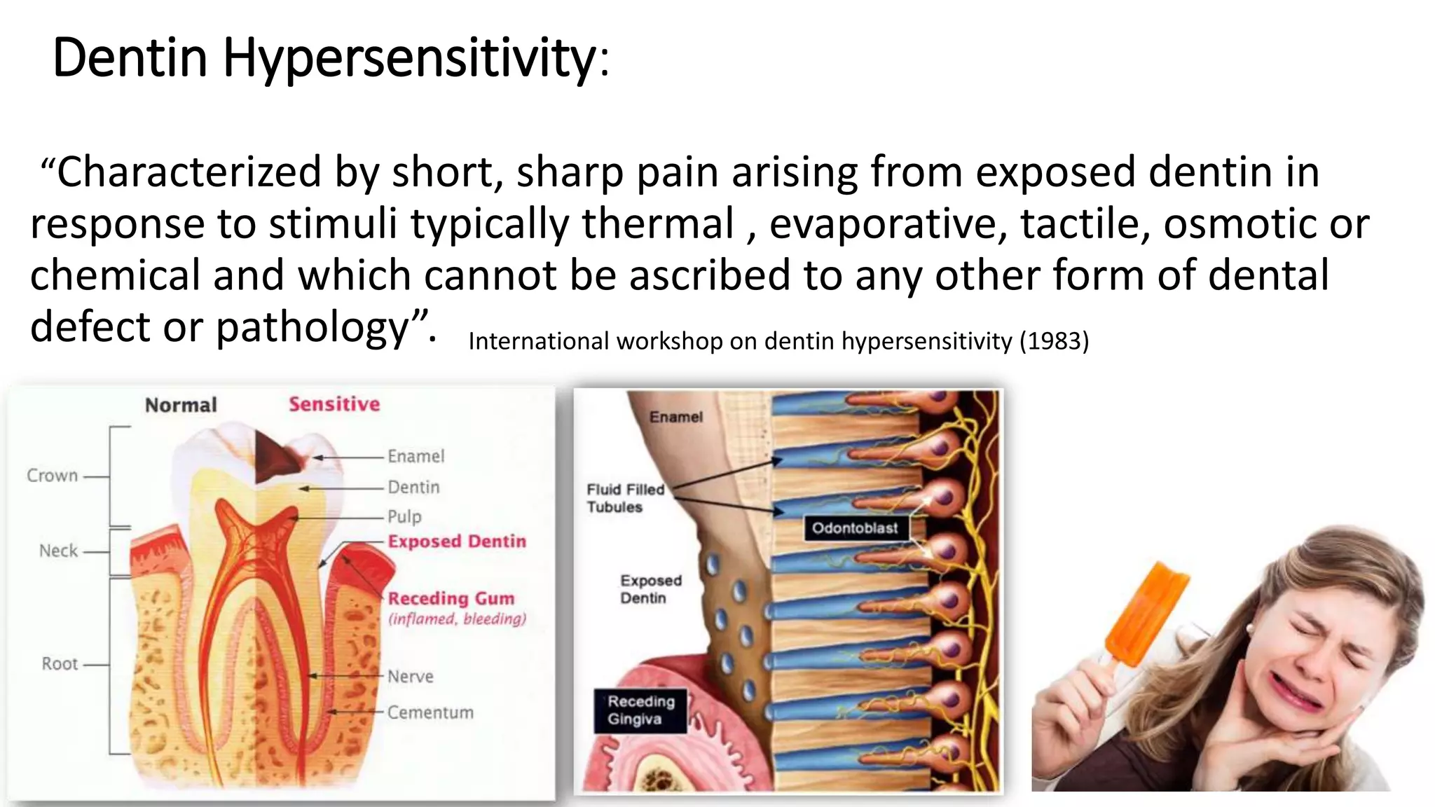 Recent advances in management of dental hypersensitivity | PPTX