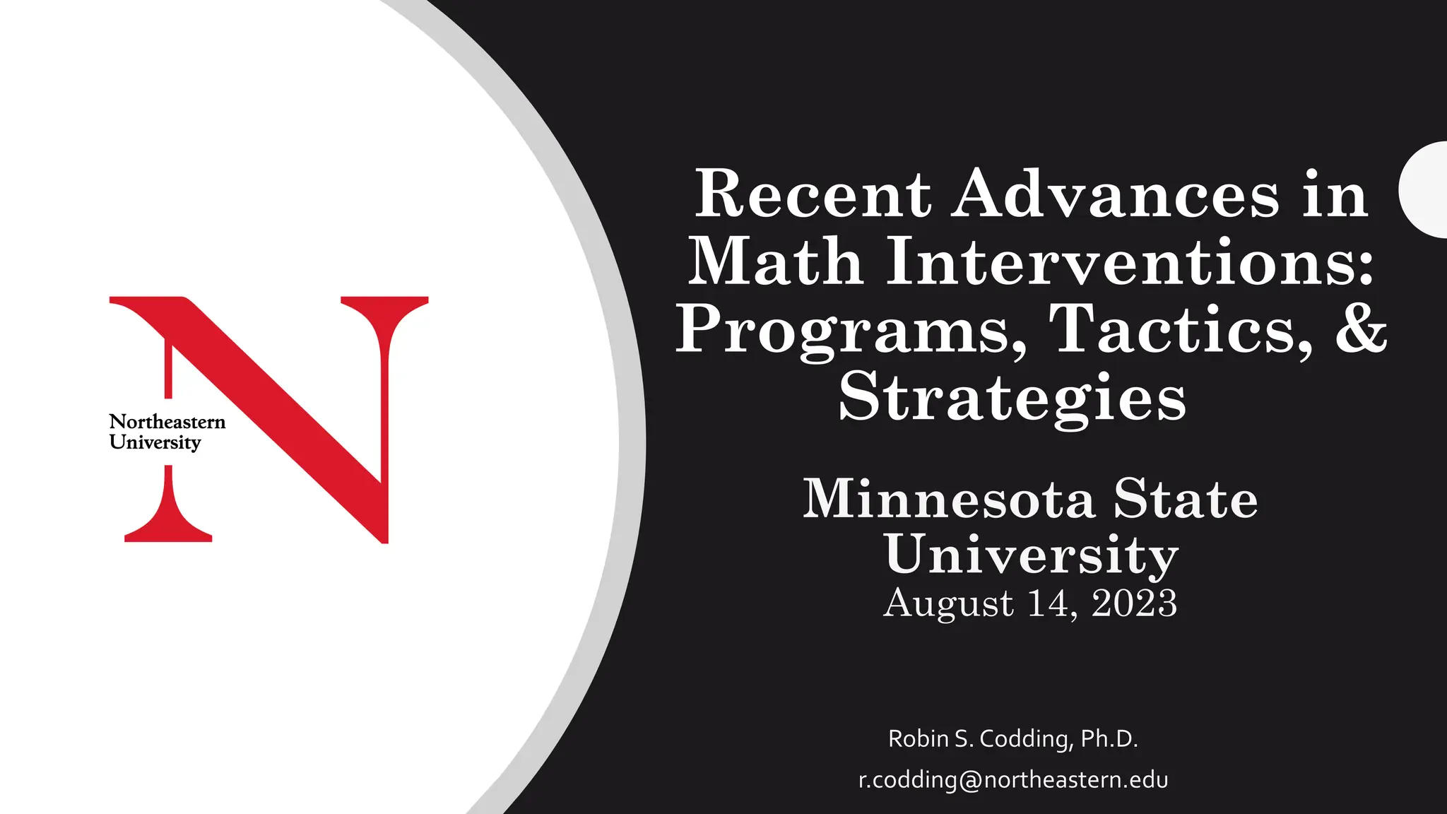 Recent Advances in Math Interventions. Programs Tactics Strategies ...