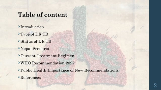 Recent Advances in Multidrug Resistance Tuberculosis (MDRTB).pptx