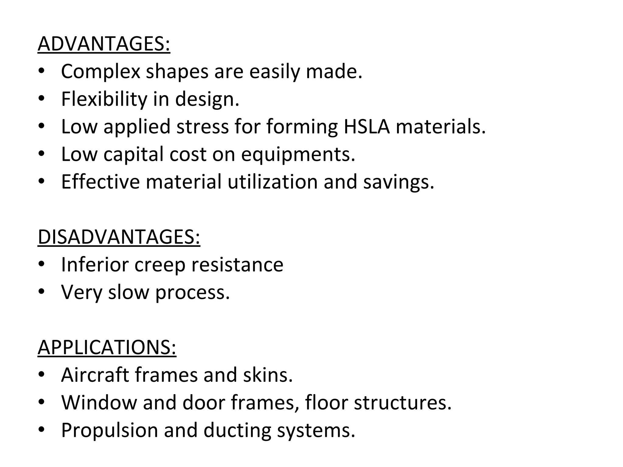 Recent advances in Metal Forming process | PPT