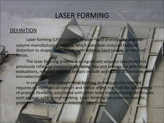 Recent advances in Metal Forming process | PPT