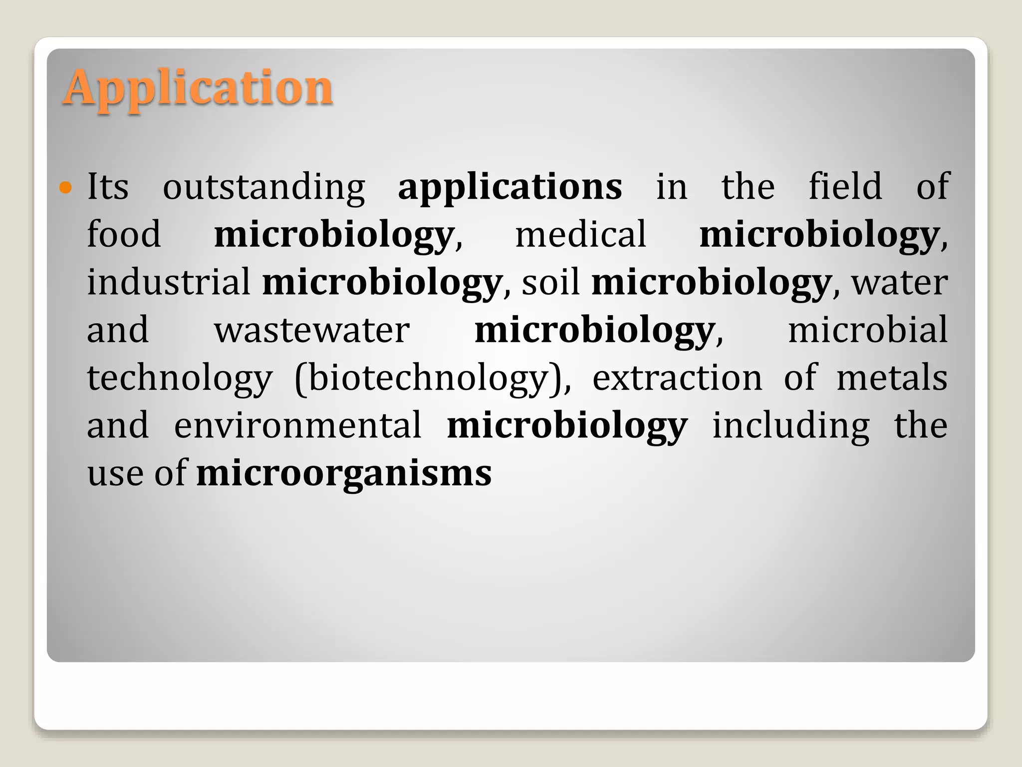 Recent advances in microbiology | PPTX