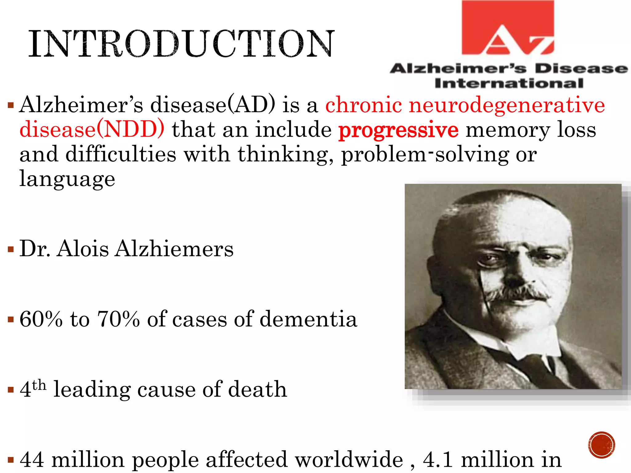 Recent advances in neurodegenerative disorders | PPTX