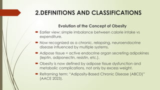 RECENT ADVANCES IN OBESITY AND METABOLIC SYNDROME.ppt