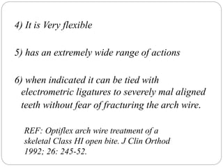 RECENT ADVANCES IN ORTHODONTIC ARCH WIRE.pptx