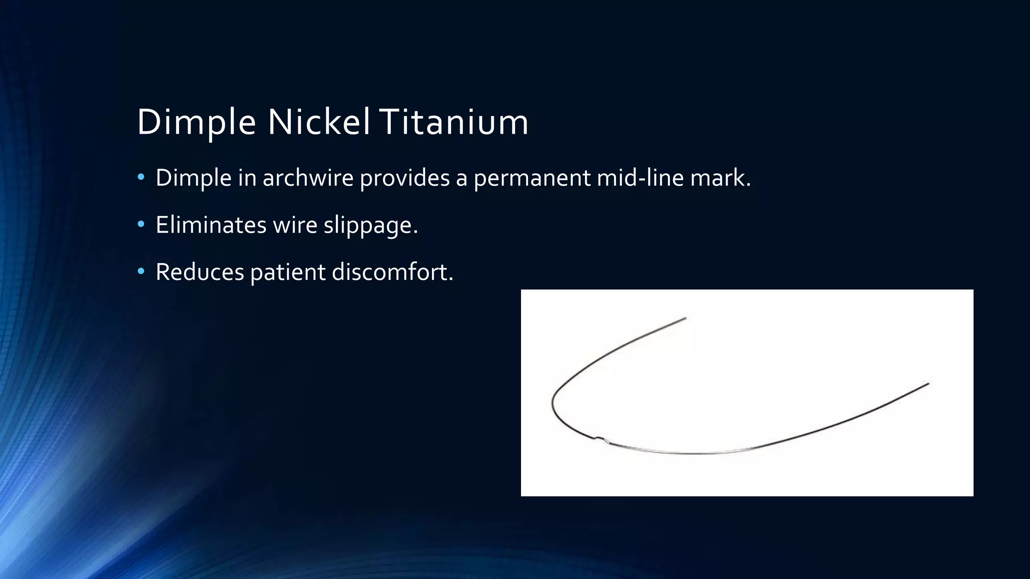 Recent advances in orthodontic archwires | PPTX