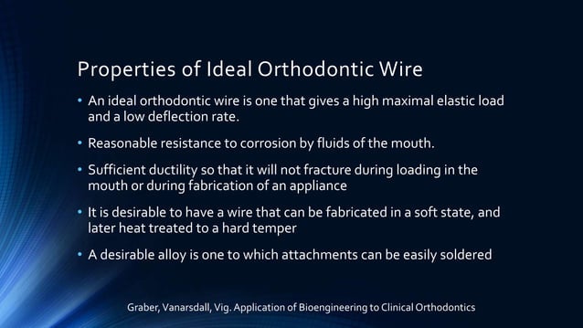 Recent advances in orthodontic archwires | PPTX