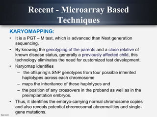 Recent advances in PGT | PPT