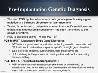 Recent advances in PGT | PPT