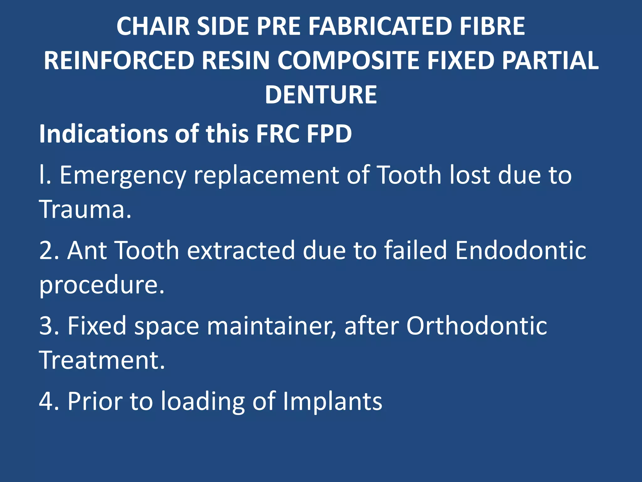 Recent advances in prosthdontics | PPTX