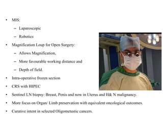 Recent advances in surgical oncology.pptx