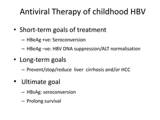 Recent advances in the management of viral hepatitis handout | PPT
