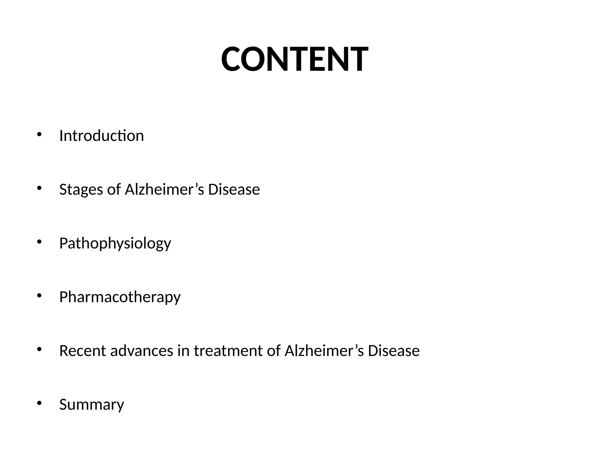 RECENT ADVANCES IN THE PHARMACOTHERAPY OF ALZHEIMER’S DISEASE.pptx