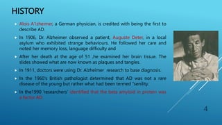 recent advances in the treatment of alzheimers disease.pptx