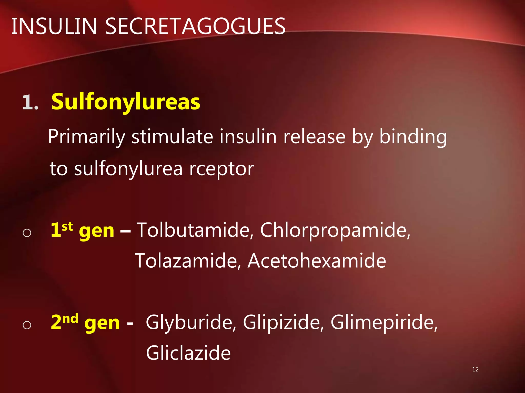 Recent advances in the treatment of diabetes mellitus | PPTX