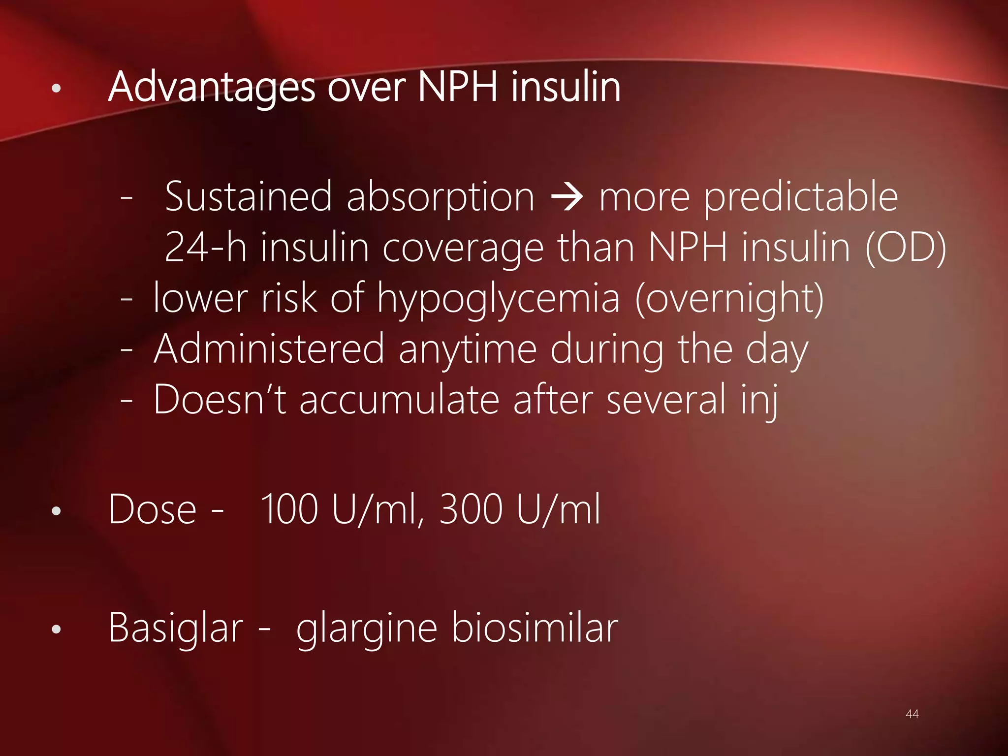 Recent advances in the treatment of diabetes mellitus | PPTX