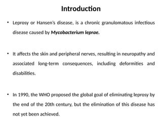 Recent advances in the treatment of Leprosy.pptx