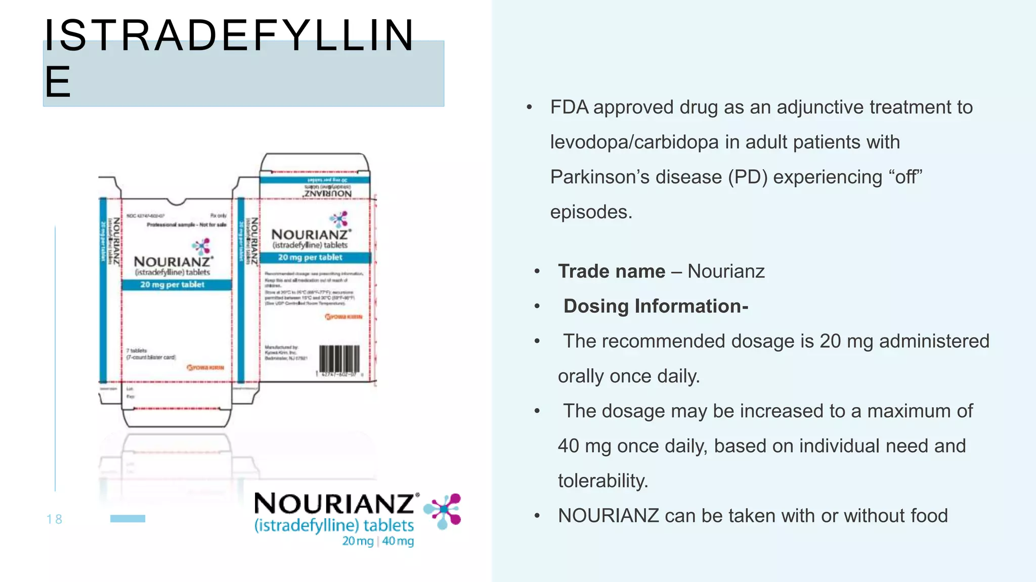 RECENT ADVANCES IN THE TREATMENT OF PARKINSON’S DISEASE.pptx