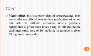 RECENT ADVANCES IN TREATMENT OF DIABETES MELLITUS | PPTX
