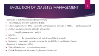 Recent advances in treatment of diabetics mellitus | PPTX