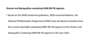 Recent Advances in Treatment of Drug Resistance Tuberculosis.pptx