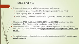 Recent advances in upper gastrointestinal lymphomas (1) (1) | PPTX