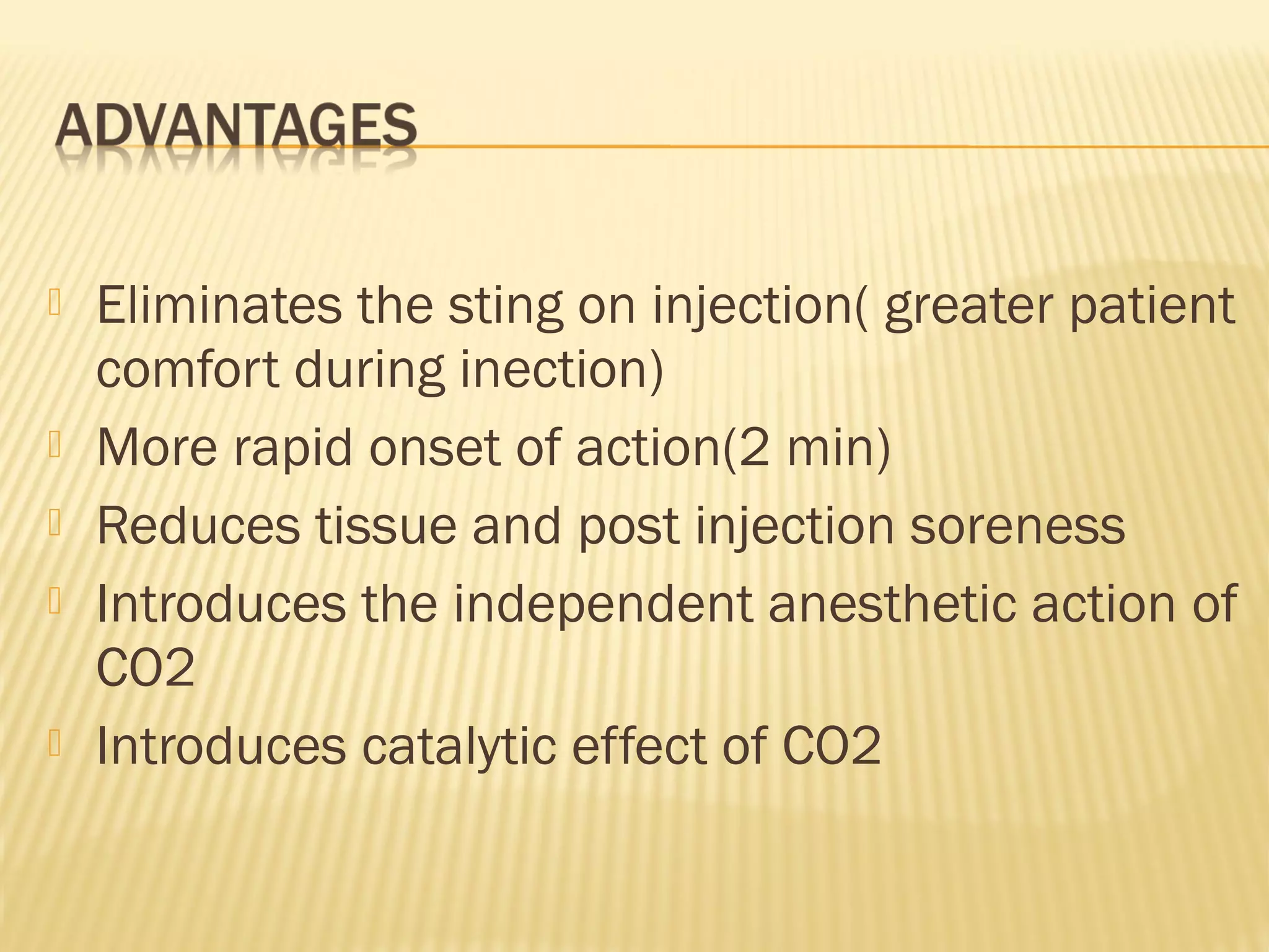 Recent Advances in local Anaesthesia in dentistry | PPT