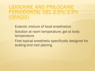 Recent Advances in local Anaesthesia in dentistry | PPT
