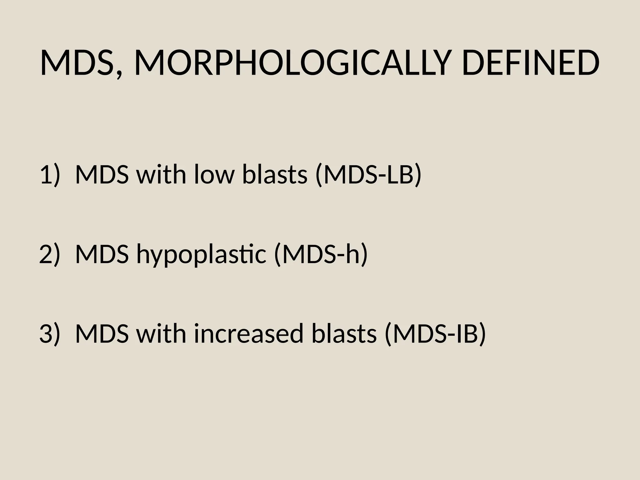 WHO MYELOID NEOPLASM RECENT ADVANCES AND UPDATES.pptx