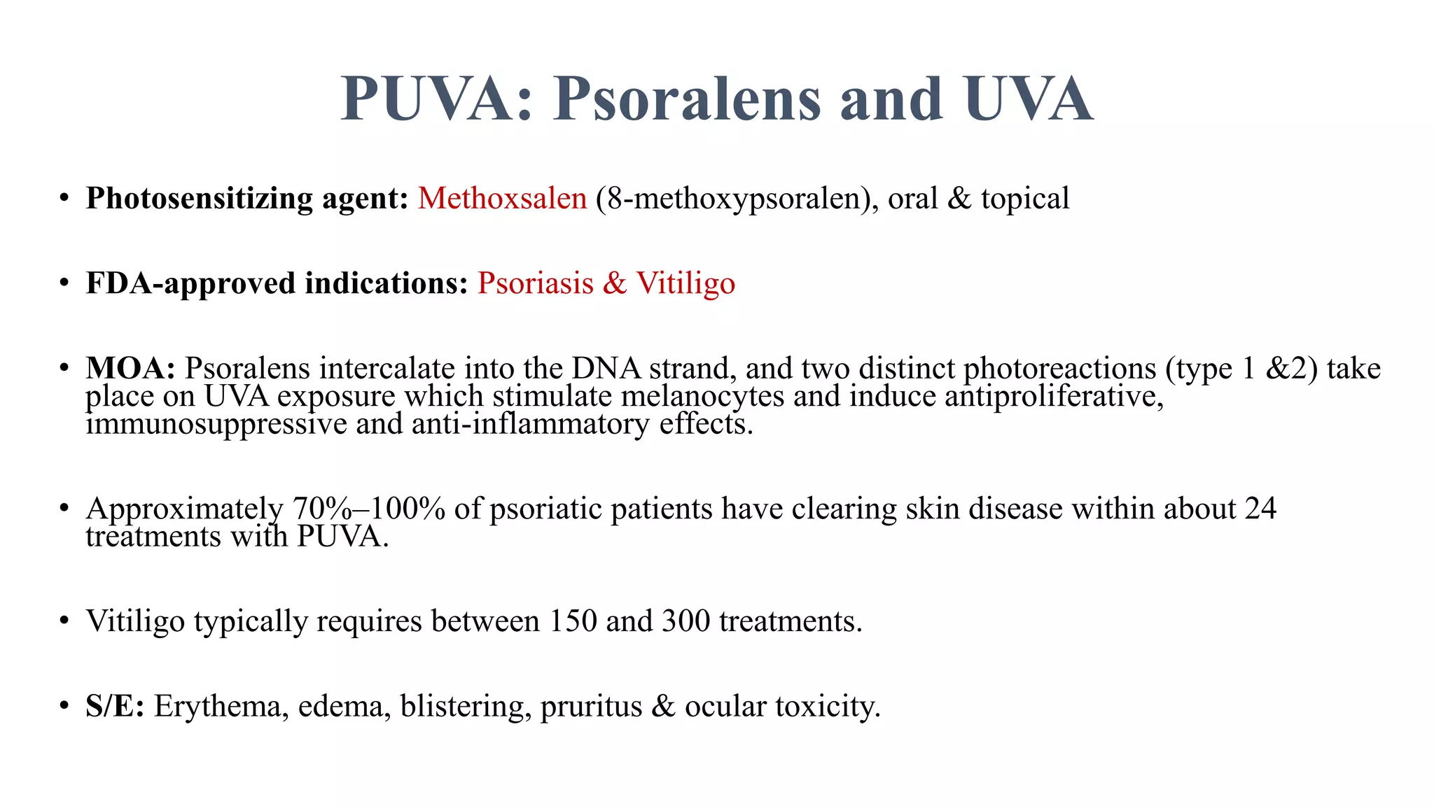 Recent advances in the treatment of dermatological disease | PPTX