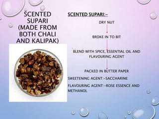 Recent advences in production and processing of arecanut | PPTX
