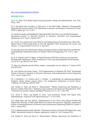 Recent articles published in VLSI design & Communication Systems | PDF