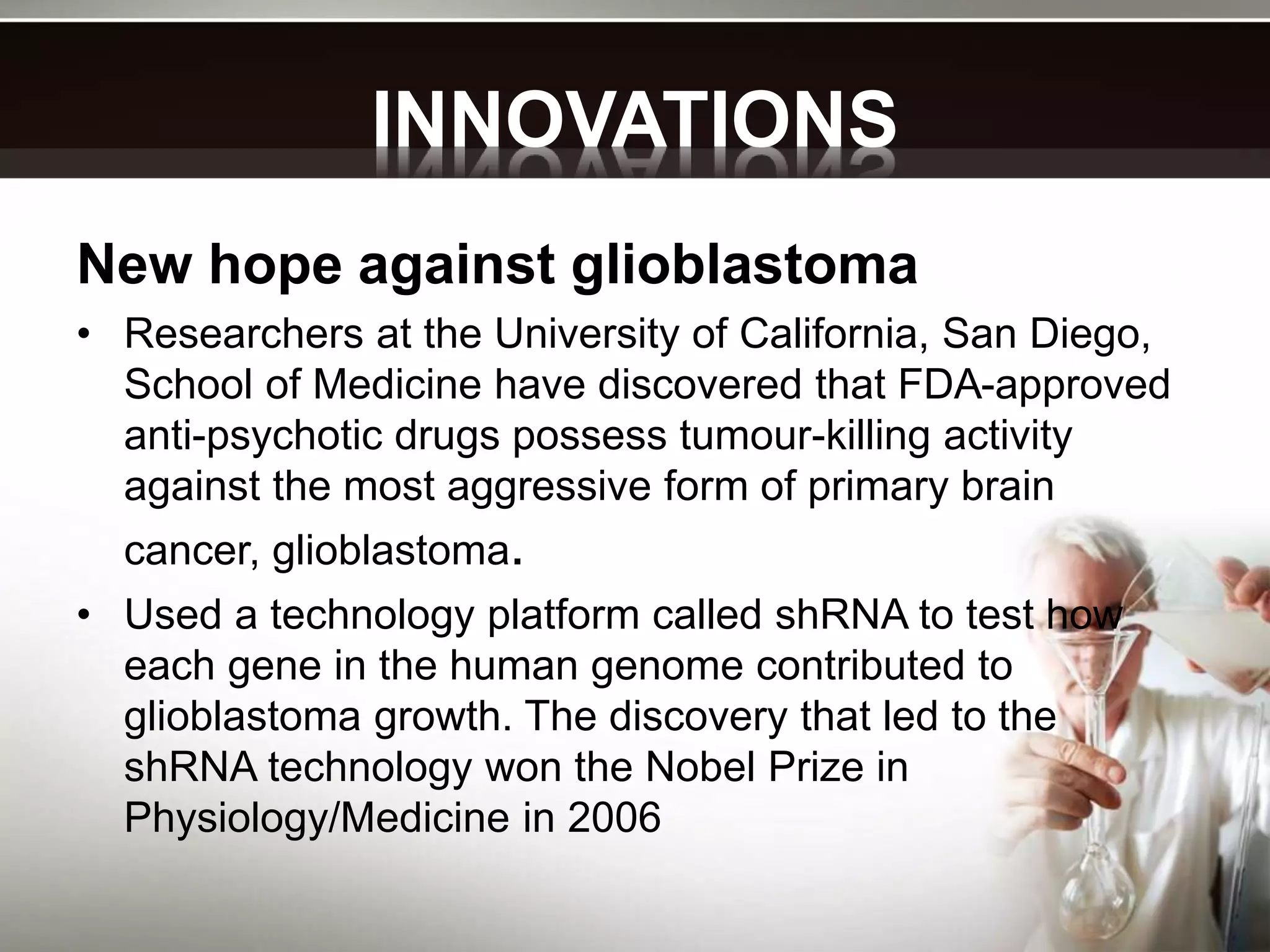 Recent biotechnology innovations | PPTX