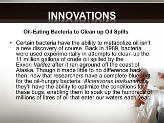 Recent biotechnology innovations | PPTX
