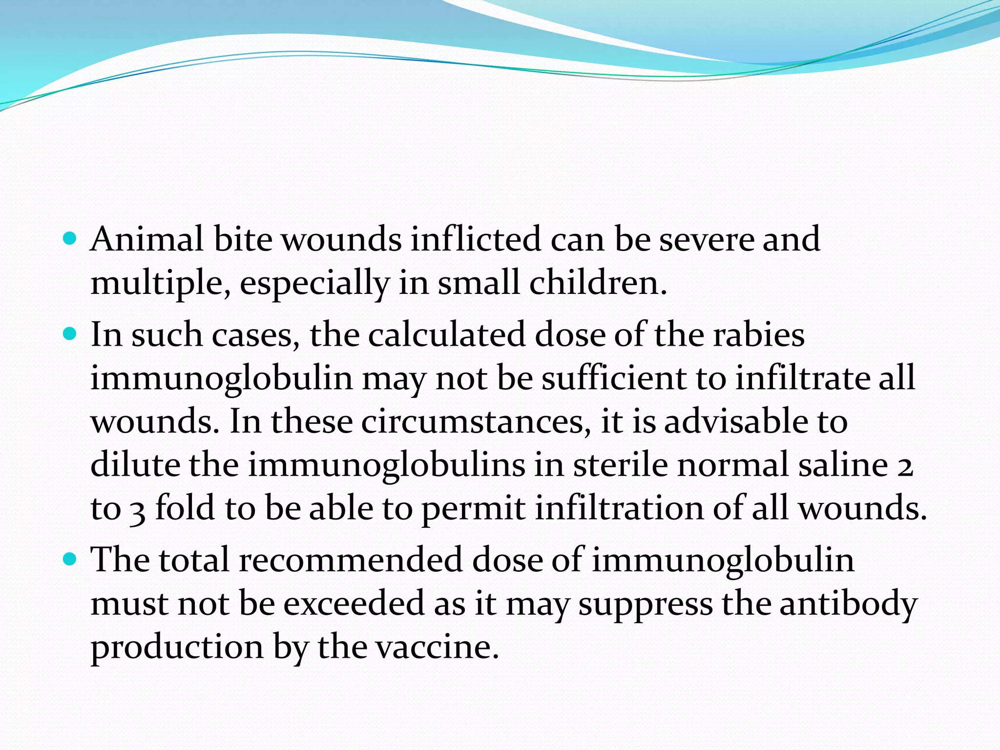 National Guidelines for Rabies Prophylaxis in India | PPTX
