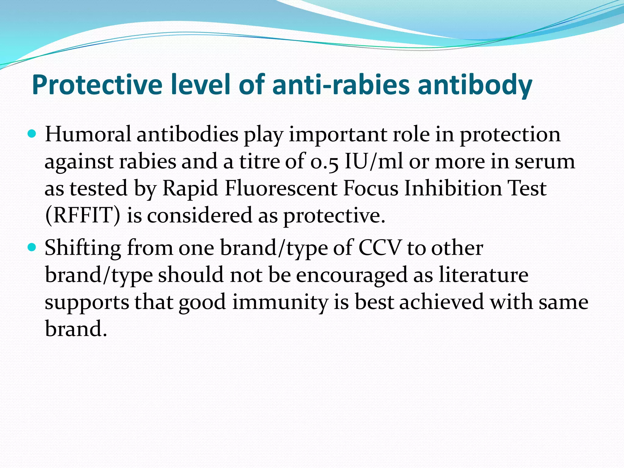 National Guidelines for Rabies Prophylaxis in India | PPTX