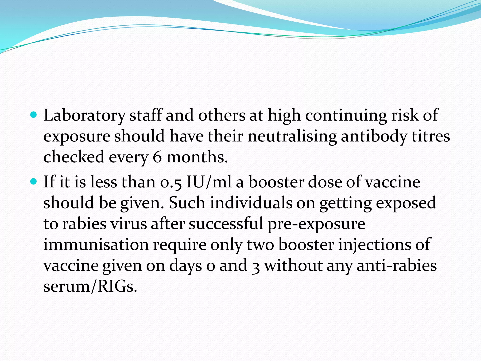 National Guidelines for Rabies Prophylaxis in India | PPTX