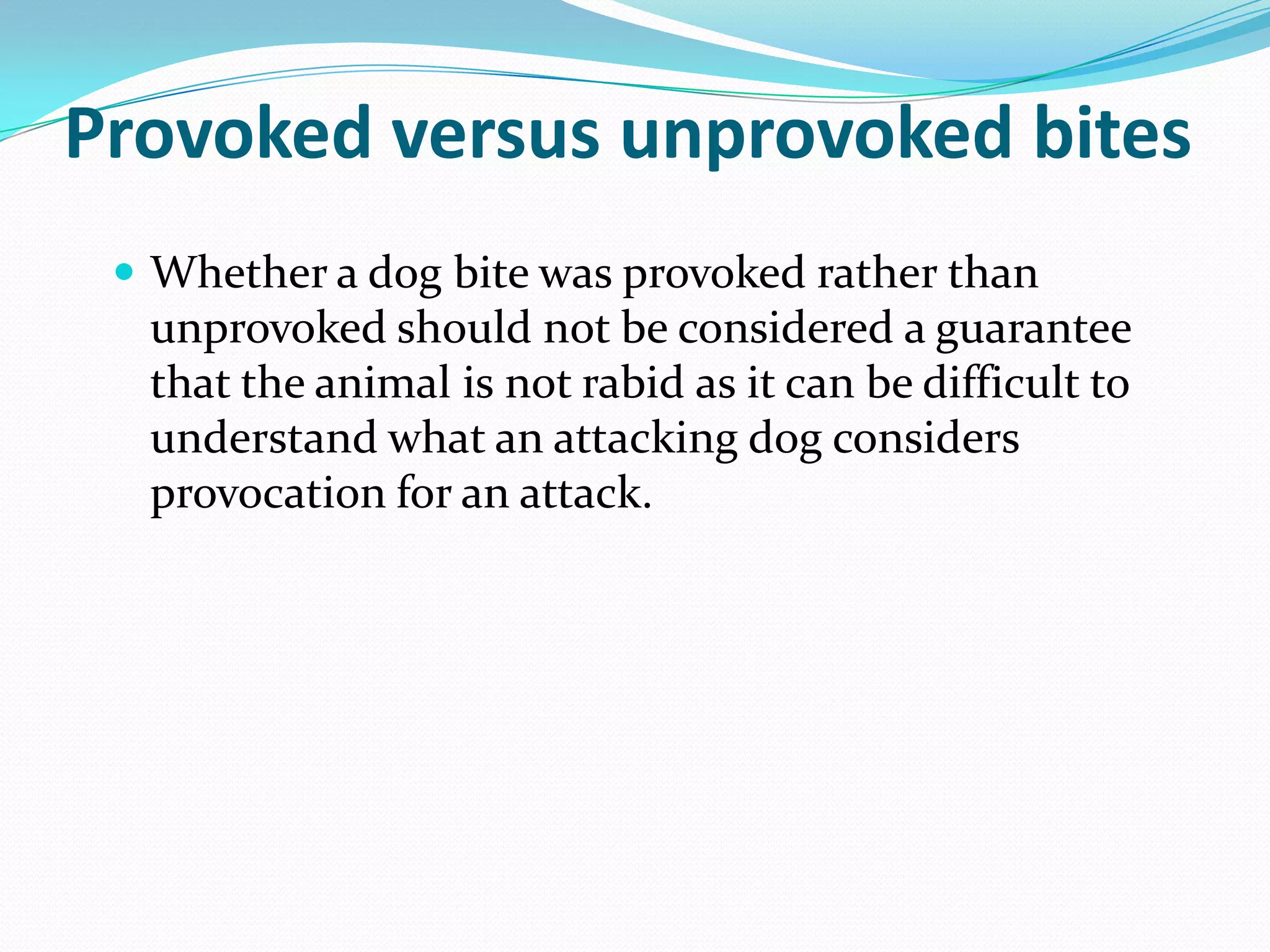 National Guidelines for Rabies Prophylaxis in India | PPTX