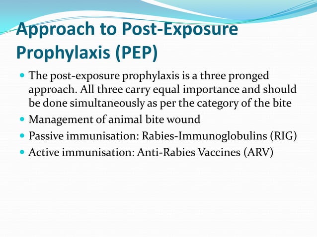 National Guidelines for Rabies Prophylaxis in India | PPTX
