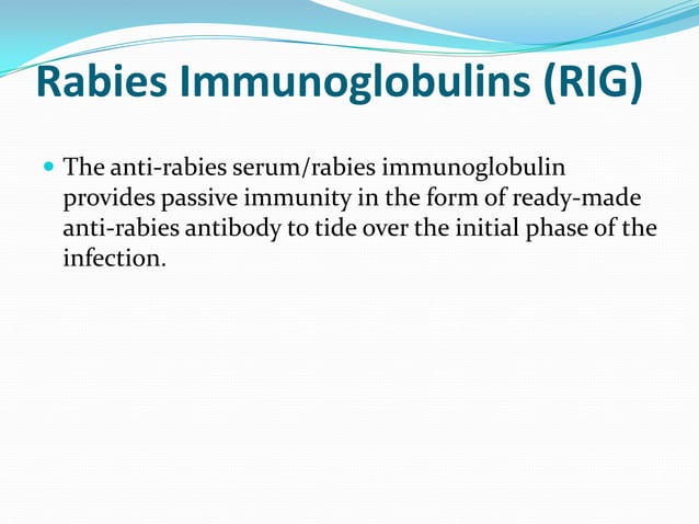 National Guidelines for Rabies Prophylaxis in India | PPTX