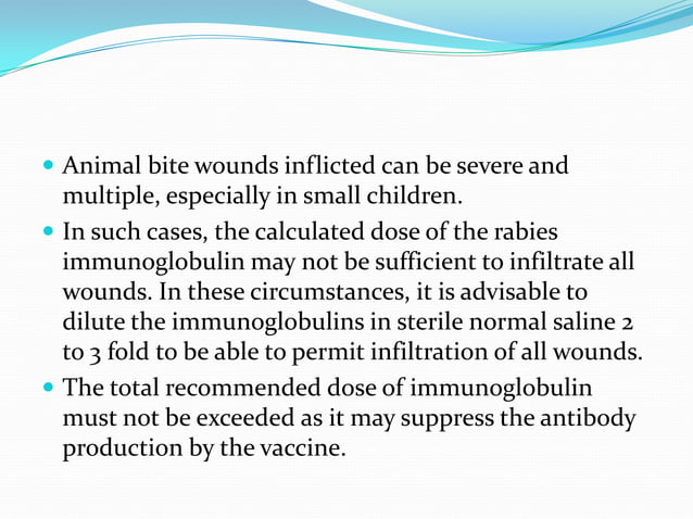 National Guidelines for Rabies Prophylaxis in India | PPTX